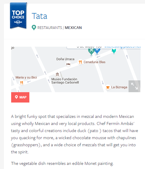 Tata Mezcalería + Cocina de Autor » Tata Querétaro en Lonely Planet